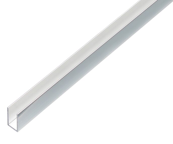 GAH Alberts U-Profiel 100x1cm Aluminium Chrome - Hout - Bouw ...